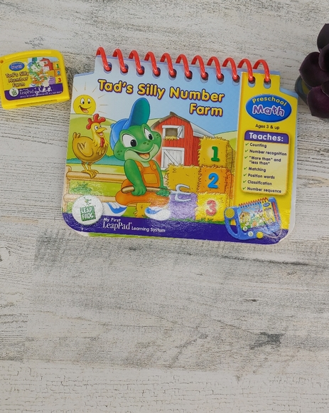 Leapfrog | Toys | Leap Frog Tads Silly Number Farm Preschool Leapad ...